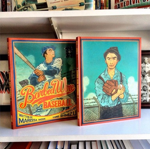 Barbed Wire Baseball (a.k.a. my first kids book) cover reveal! - Yuko ...