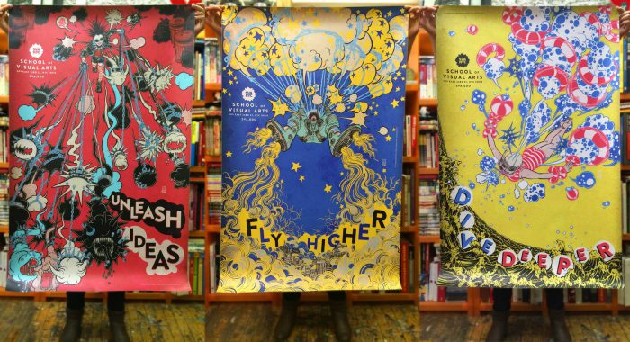 New York subway riders, meet the new SVA poster series - Yuko Shimizu